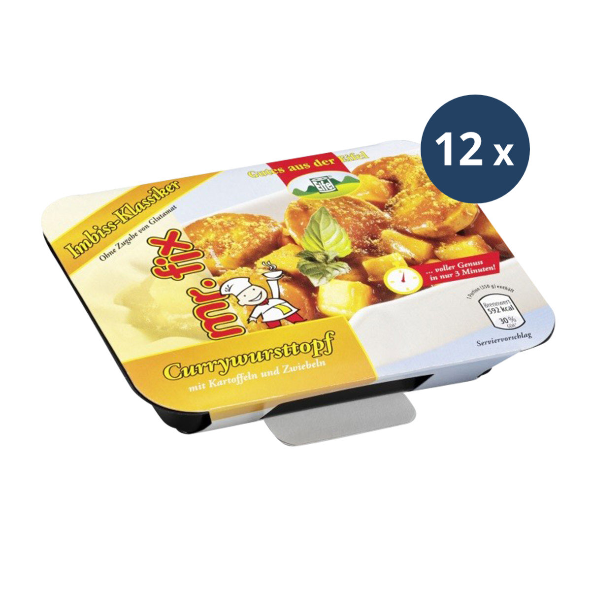 Currywurst Fertiggericht | Ready to eat, 54,99